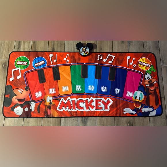 Disney | Toys | Disney Mickey Mouse Music Mat Interactive Floor Piano ...
